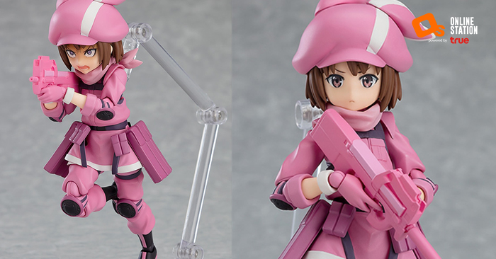 Figma LLENN ปีศาจสีชมพูจาก Gun Gale Online