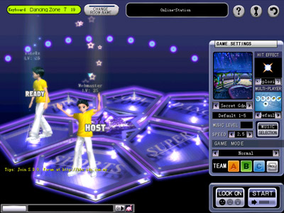 เกมส์เต้น Super Dancer Online