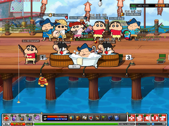 สิ้นสุดการทดสอบ Crayon Shin-Chan Online สื่อเกาหลีเผย ยอดคนเข้าทดสอบ ...