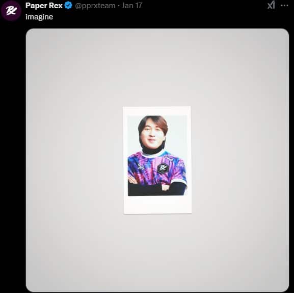 Paper Rex ต้อนรับการกลับมาของ CGRS สู่ทีมอีกครั้ง!